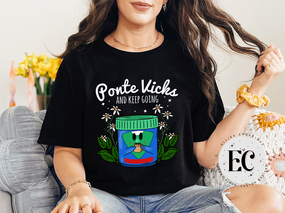 Ponte Vicks Tee 🌿 – Ellie’s Craftique
